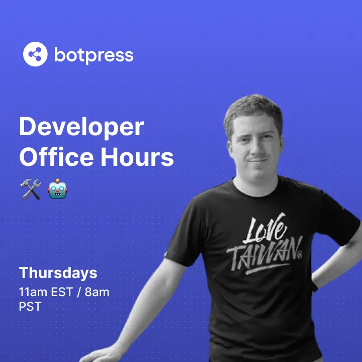 Join an AI Bot Event | Botpress Events